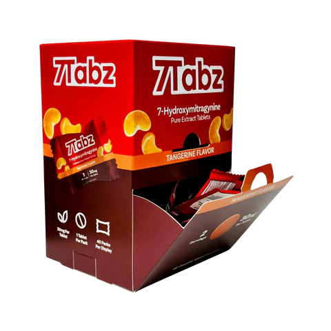 7Tabz - 7 Hydroxy Red 30mg 1ct 40pk – A&I Family Wholesale