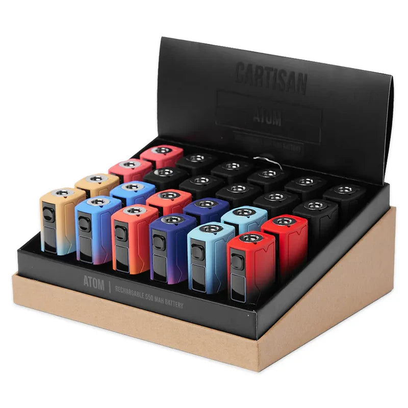 Cartisan Atom 510 Battery Display 24 CT – A&I Family Wholesale
