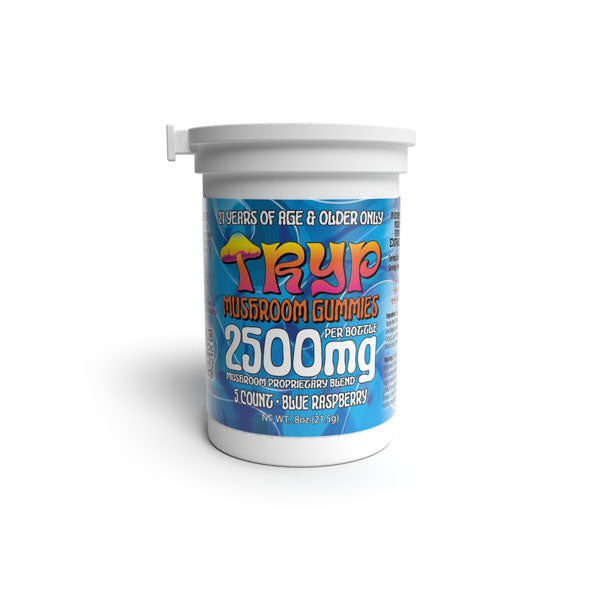Tryp 2500 MG Mushroom + HHC Gummies - 1 Count – A&I Family Wholesale