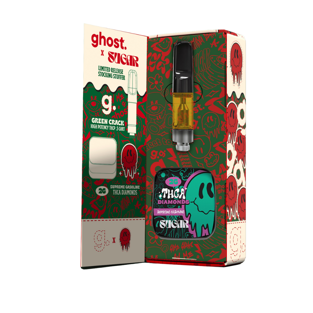 Ghost Hemp x Sugar Extracts Collab - 2G Dabs & .5g Cart - 6 Pack – A&I ...
