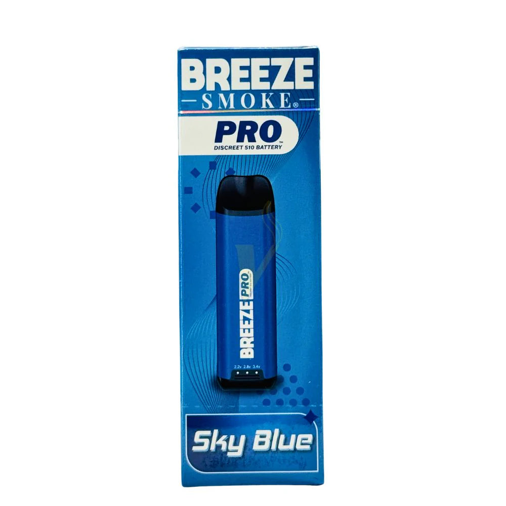 BREEZE PRO DISCREET 510 THREAD BATTERY - 5 COUNT – A&I Family Wholesale