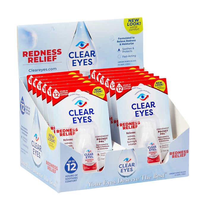 Clear Eyes .2 fl oz 12 ct – A&I Family Wholesale