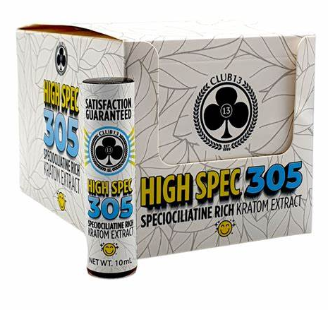 Club 13 Kratom Liquid Extract High Spec 305 - 24 Pack – A&I Family ...