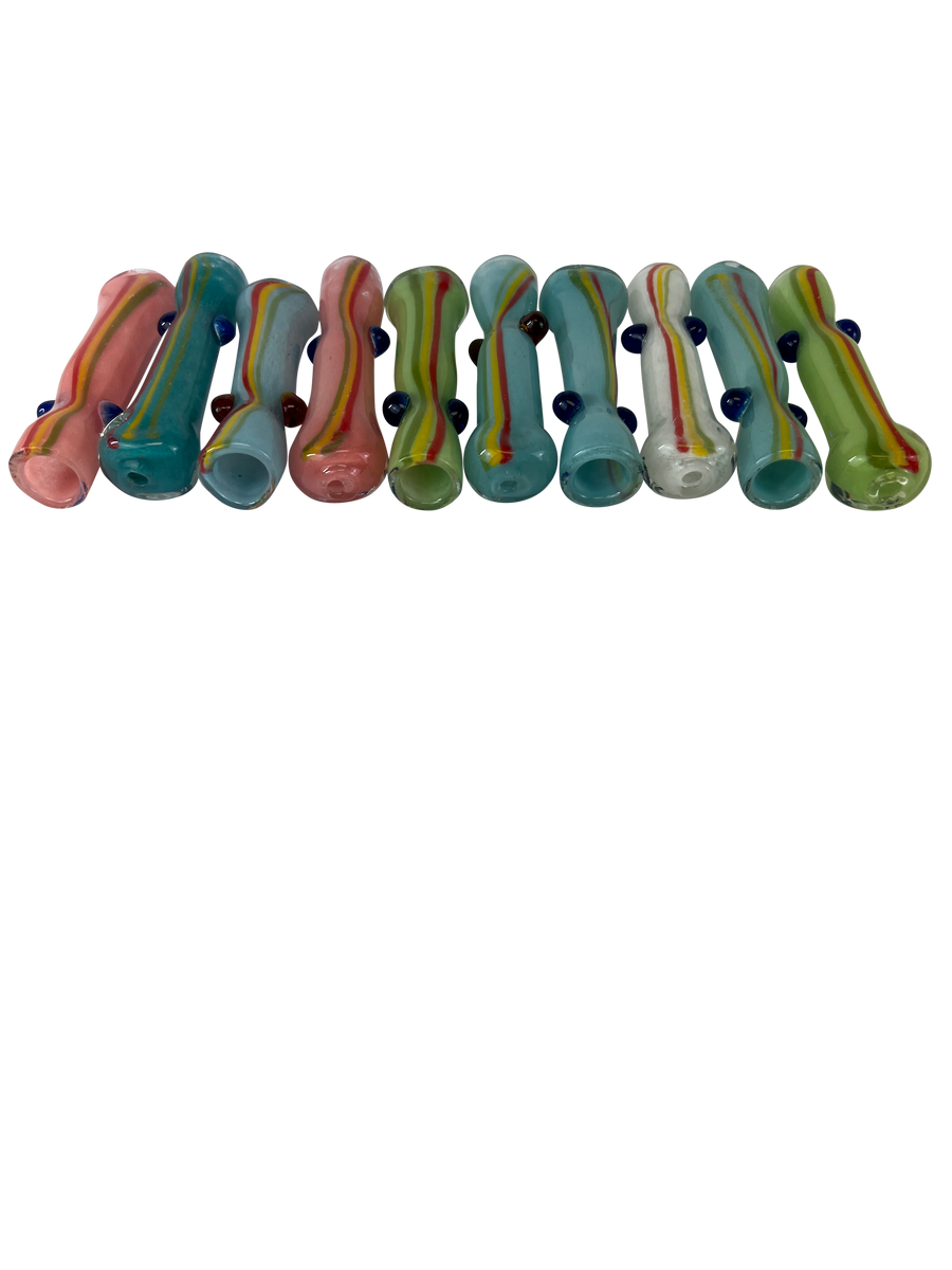 Rainbow Chillums - 10 Pack Assorted – A&I Family Wholesale