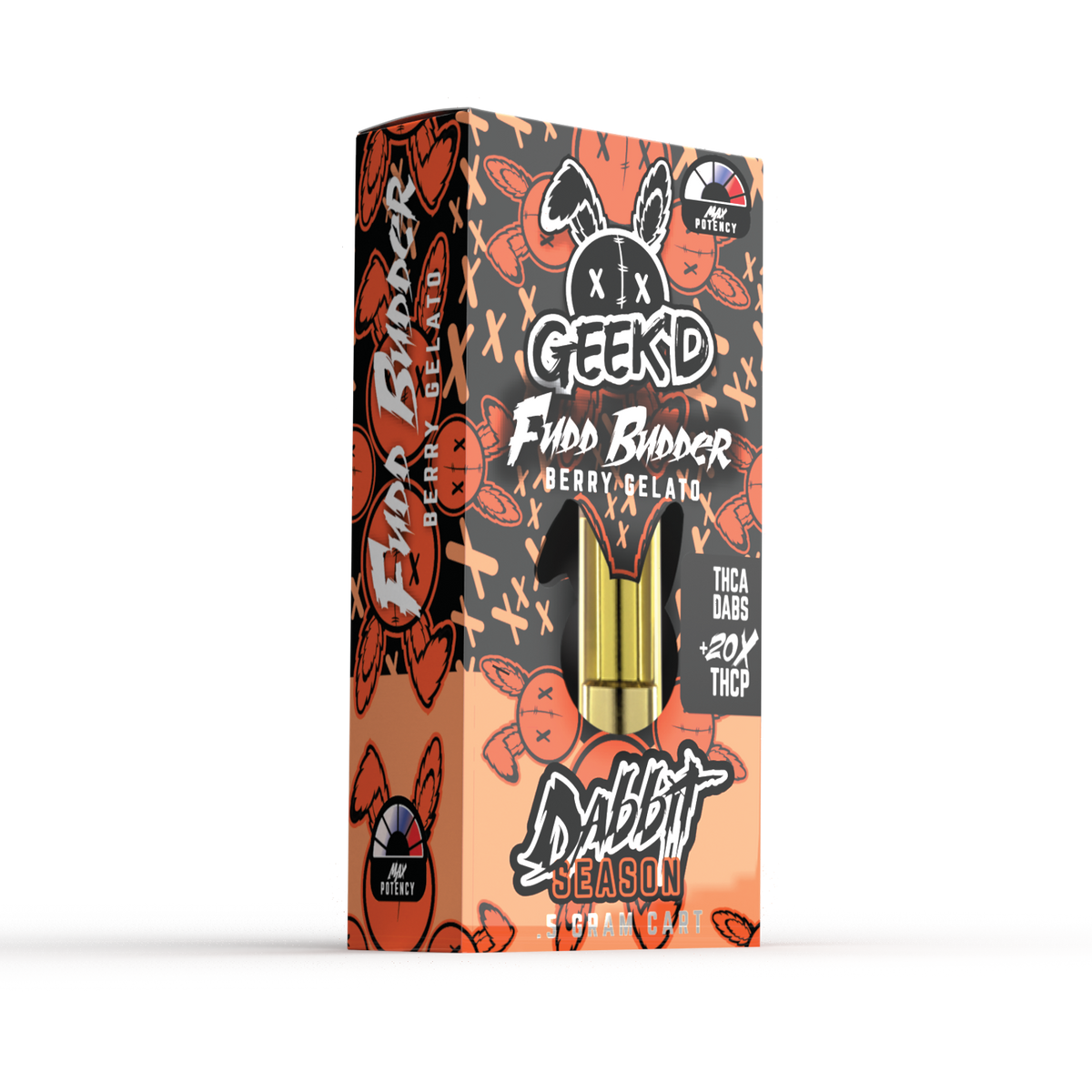 Geek'd Extracts Dabbit THC-A Dabs + 20x THCP Cartridge .5g - 6 Pack – A ...