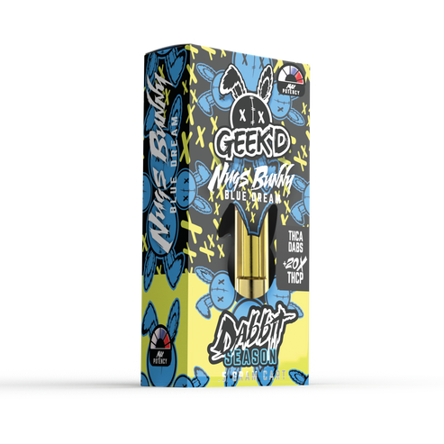 Geek'd Extracts Dabbit THC-A Dabs + 20x THCP Cartridge .5g - 6 Pack – A ...