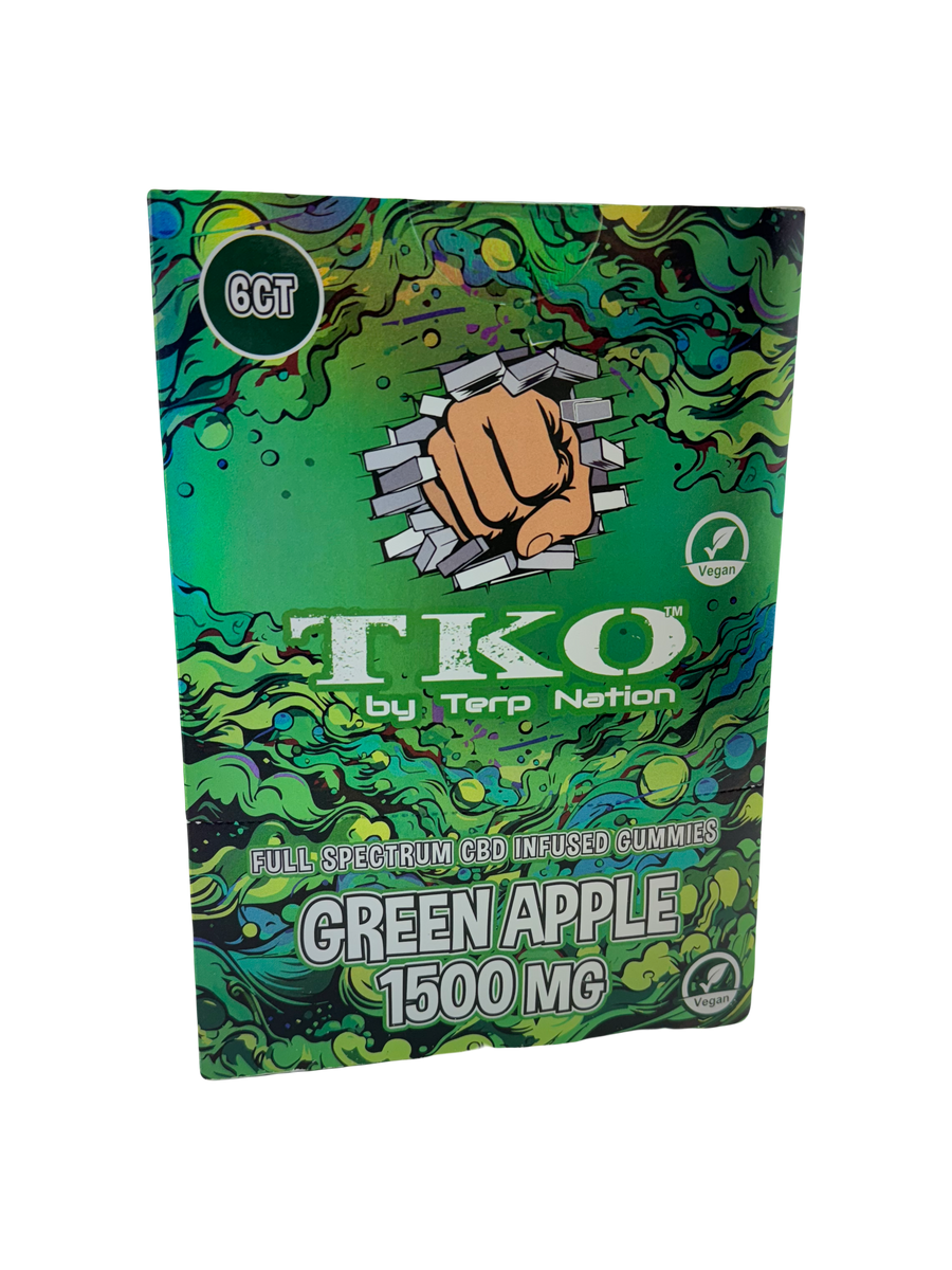 TKO Full Spectrum 1500MG CBD Vegan Gummies 6 pack – A&I Family Wholesale