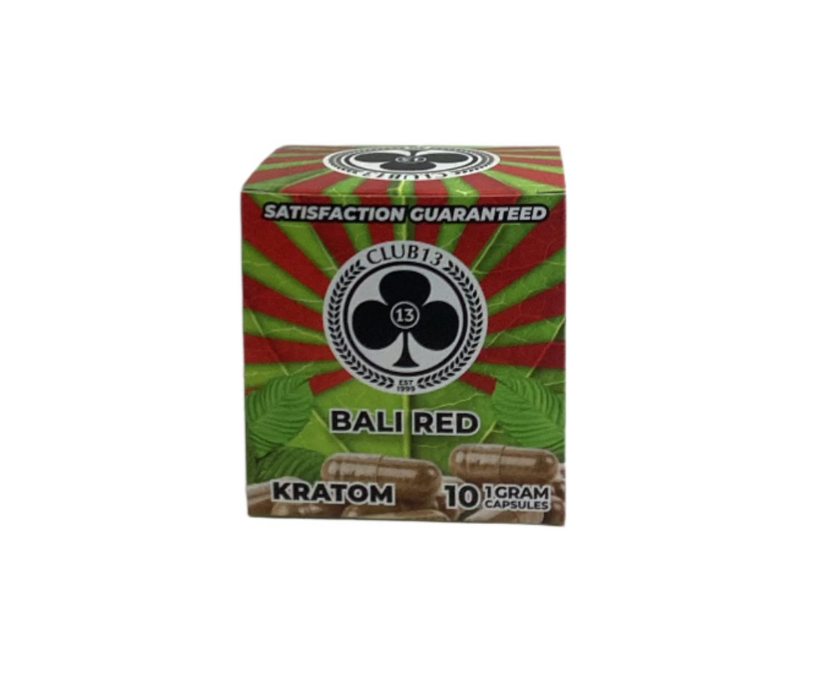 Club 13 Kratom 10 Pack of 1 Gram Capsules (16ct Display) – A&I Family ...