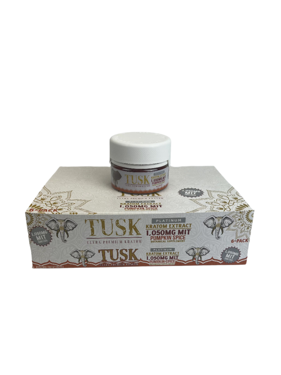 Tusk 1,050 MIT Platinum Kratom Extract Gummies - Pumpkin Spice – A&I ...