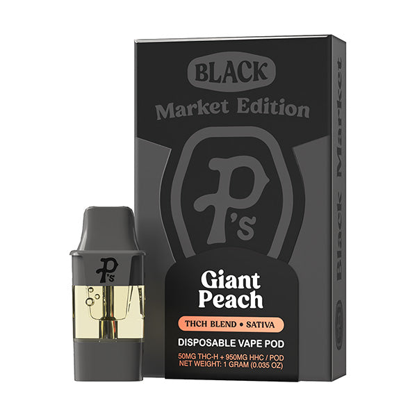 Pushin P's Black Market THCp/THCh Blend - Disposable Vape Pod – A&I ...