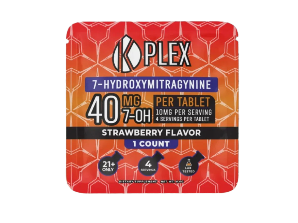 Prof Whyte's K-Plex 7 Hydroxy Strawberry Flavor 40mg 30pk (1ct) – A&I ...