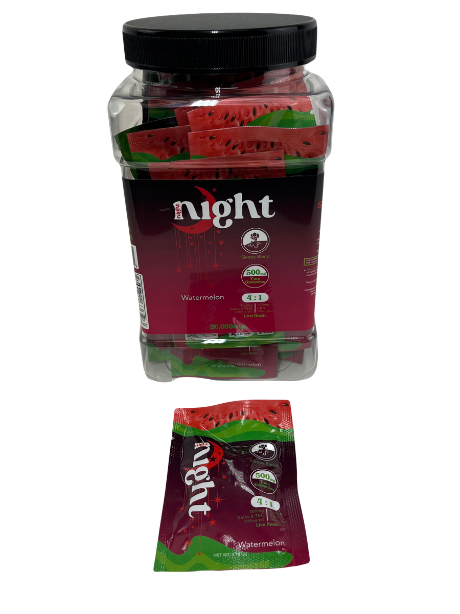 Night Night - 500mg Gummies (40ct) – A&I Family Wholesale