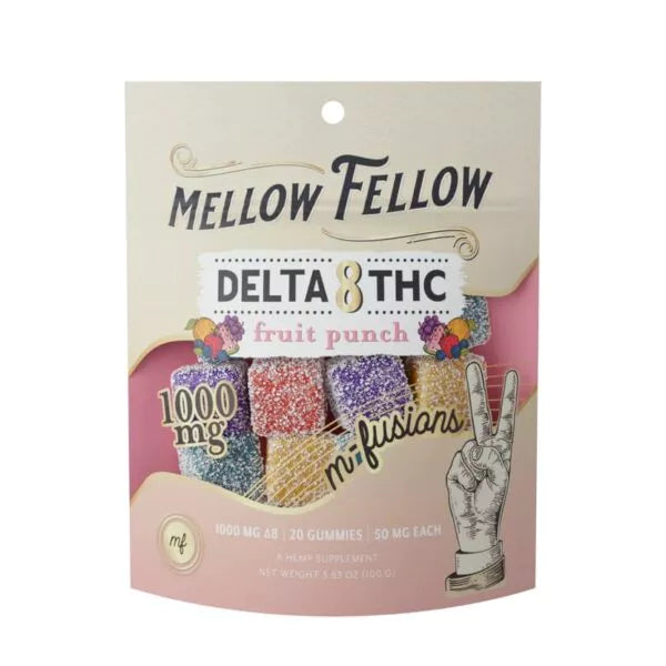 Mellow Fellow D8 THC 1000mg m-fusions Bag (6 pack) – A&I Family Wholesale