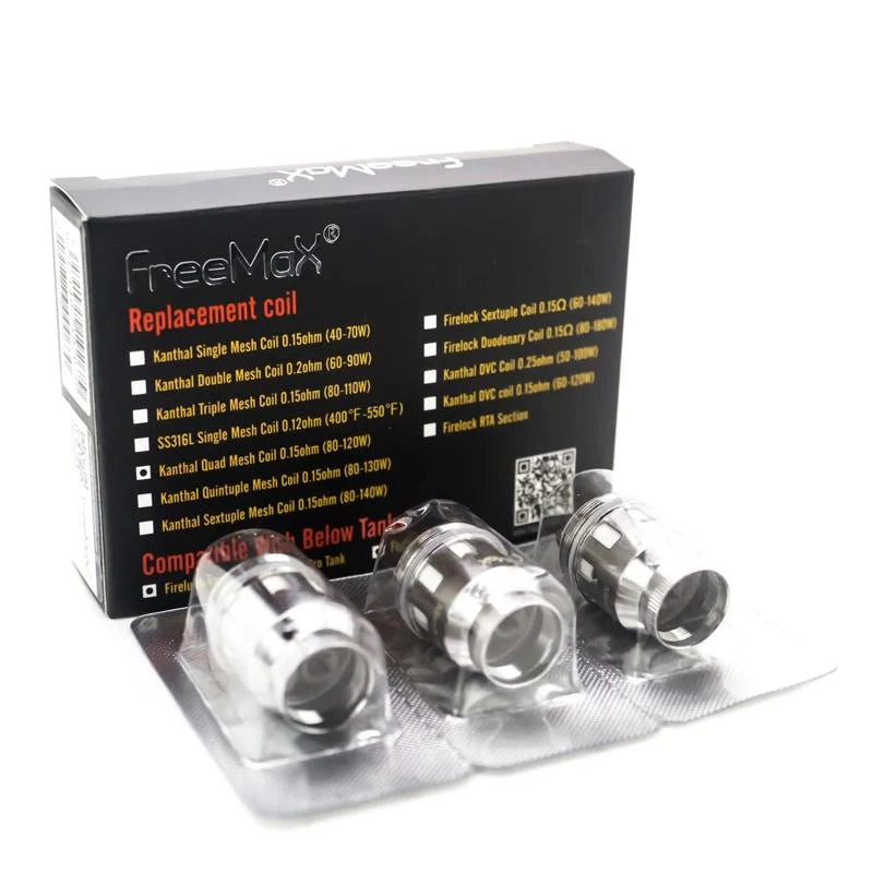 Freemax- Kanthal Quad Mesh Coil 0.15 ohm – A&I Family Wholesale