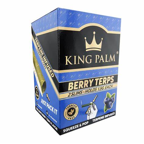 King Palm - 2 1G Minis (20ct Display) – A&I Family Wholesale