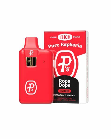 Pushin P’s - Pure Euphoria THCH Blend - 1 Gram Disposable Vape kits Di ...