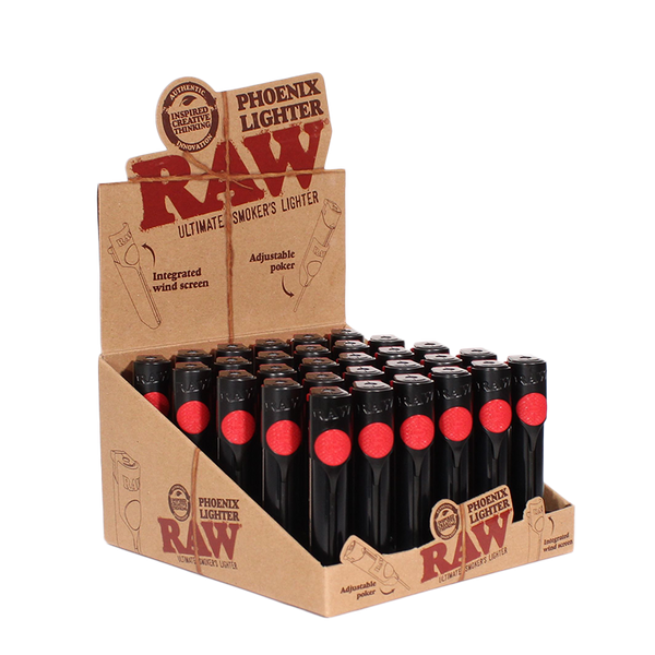 Raw Phoenix Lighter 30ct Display – A&I Family Wholesale