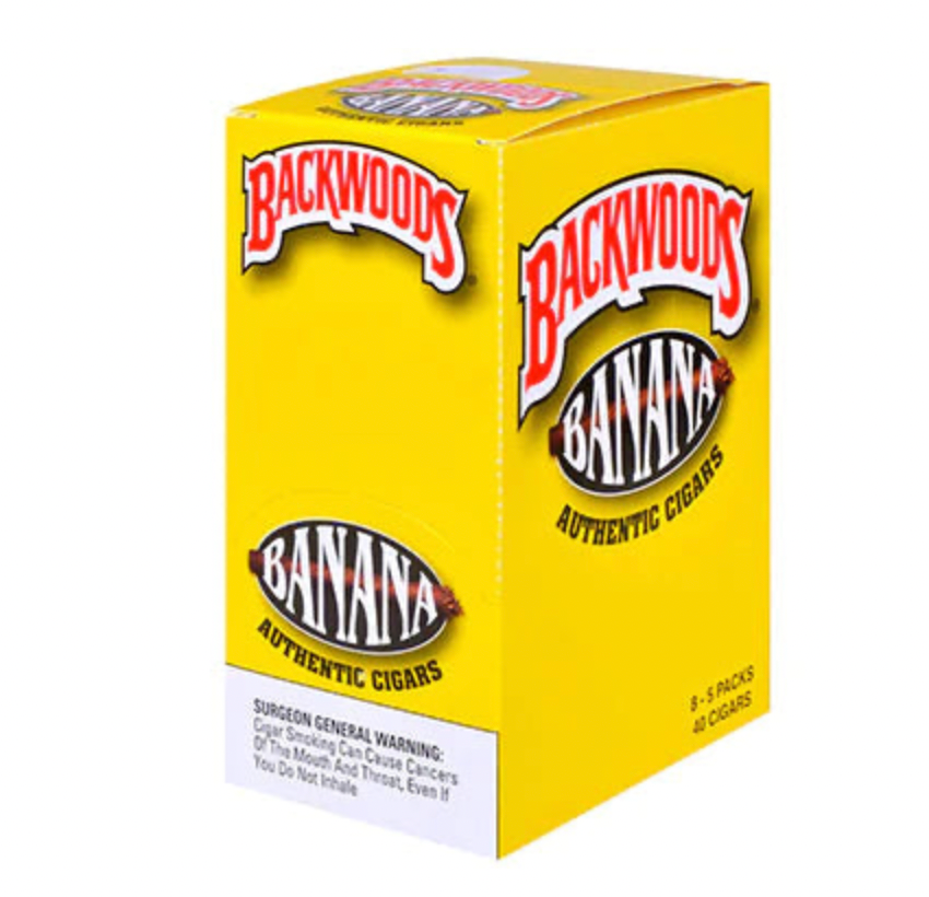 Backwoods - All Natural Leaf Wrapper - 5 Cigars x 8 Pack- Tobacco Prod ...