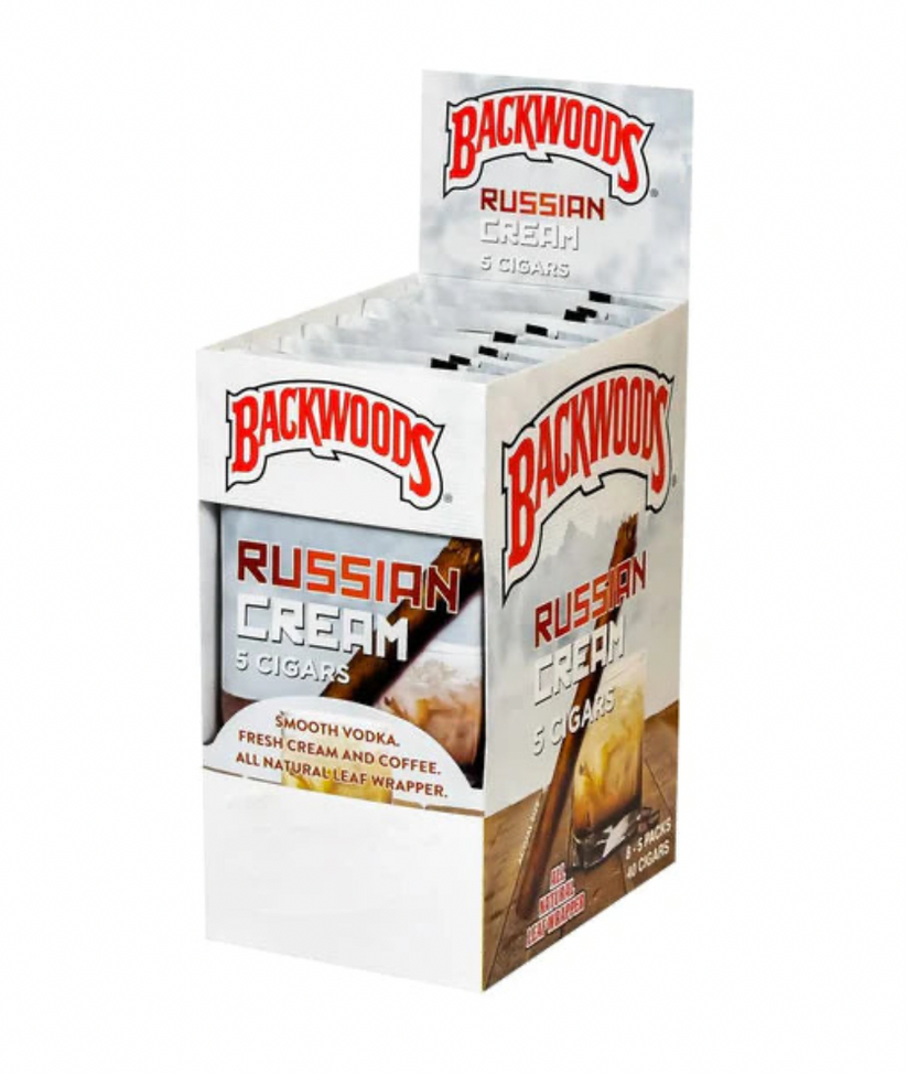 Backwoods - All Natural Leaf Wrapper - 5ct 8pk - Tobacco Products – A&I ...