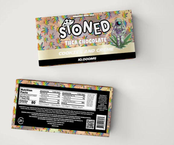 Stoned THCA Choclate Bars - 10000 Mg - 10 Per Display Box – A&I Family ...