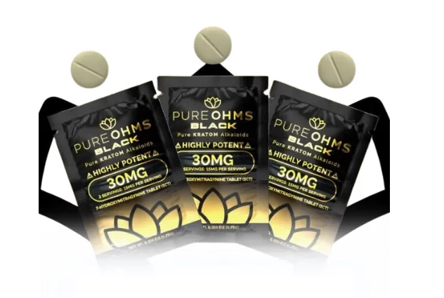 Pure Ohms Black 7 Hydroxy tablets - 30mg 30pk (1ct) – A&I Family Wholesale