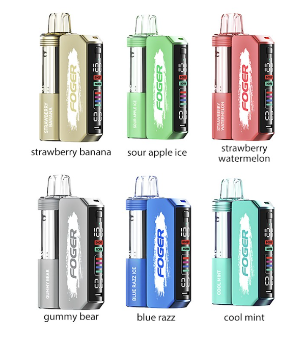 Foger- Switch Pro KIT (5 pack) - 30k puffs Disposable Nicotine – A&I ...