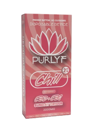 Purlyf - CBD 2g Disposable - 2000mg - (5 pk.) – A&I Family Wholesale