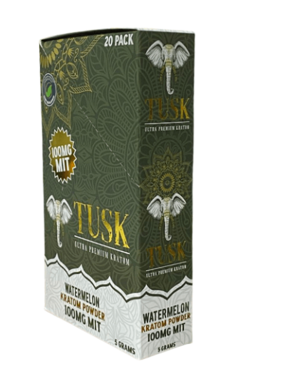 Tusk Ultra Premium Kratom Powder 100mg MIT – A&I Family Wholesale
