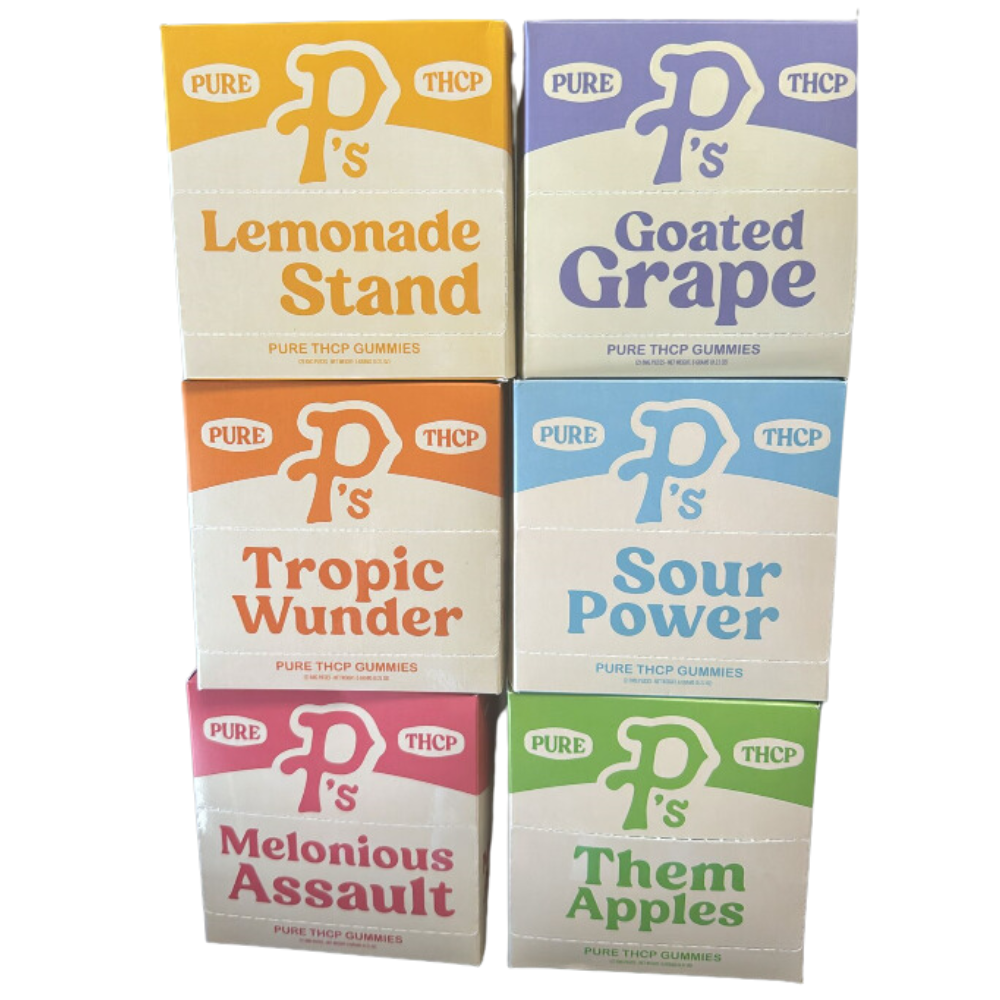 Pushin P’s - THC-P 30ct Gummy Display – A&I Family Wholesale