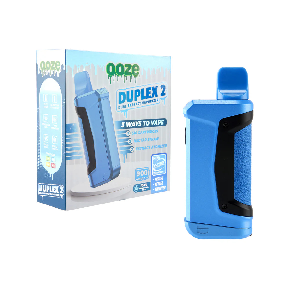 Ooze Duplex 2 - 510 Cartridge Battery – A&I Family Wholesale