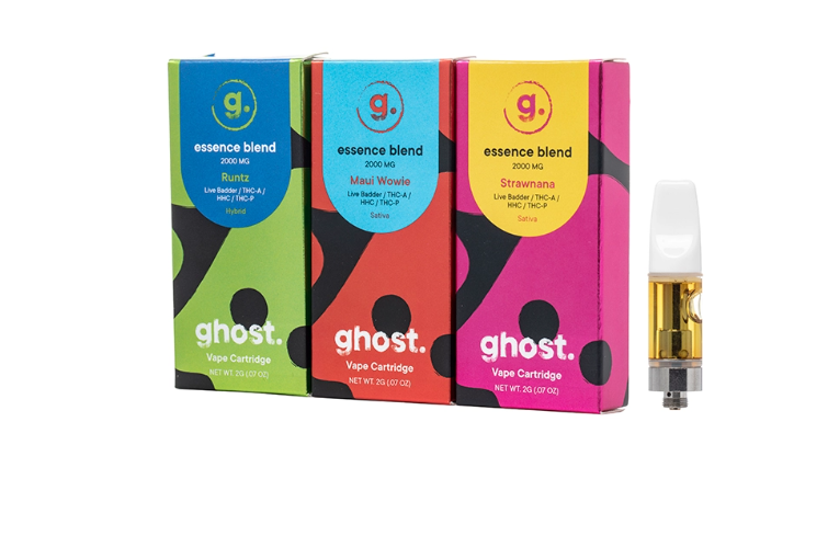 Ghost Hemp - Essence Blend THC-A 2g Cart - 5 Pack – A&I Family Wholesale