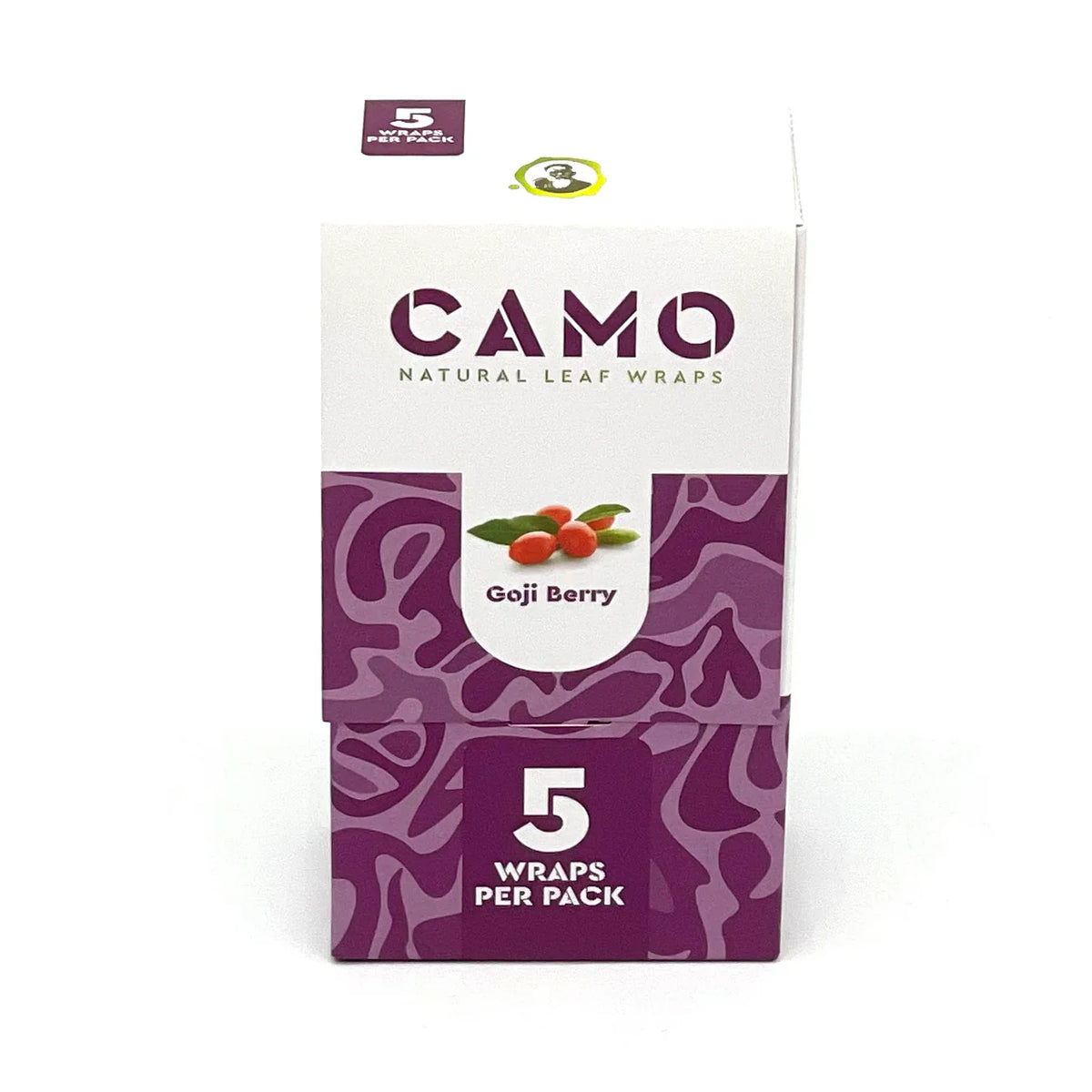 Camo Natural Leaf Hemp Wraps (25 Packs of 5 Wraps) – A&I Family Wholesale