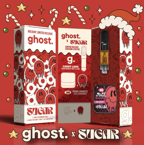 Ghost x Sugar Extracts Collab - 2G Dabs & .5g Cart - 6 Pack – A&I ...