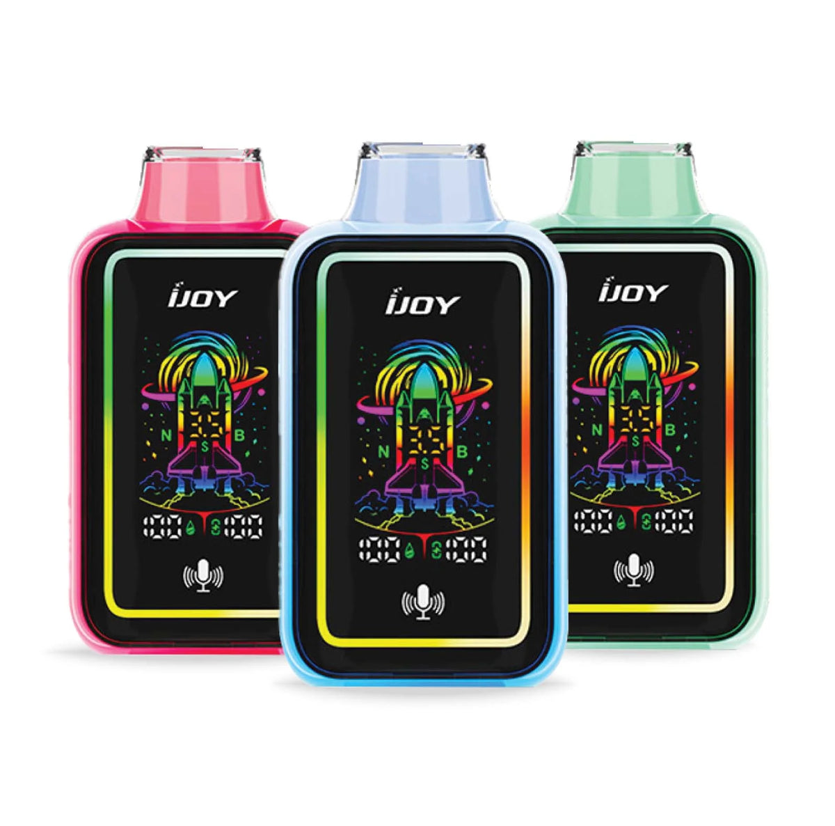 iJoy Uranus 25000 Disposable Vape (5%, 25K Puffs) (5ct) Disposable Nic ...