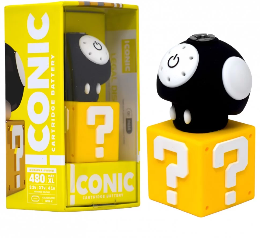 Iconic Mushroom - 510 Cartridge Battery – A&I Family Wholesale