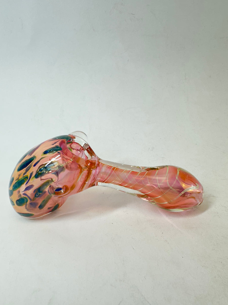 5 Inch Green Swirl Hammer Hand pipe – A&I Family Wholesale