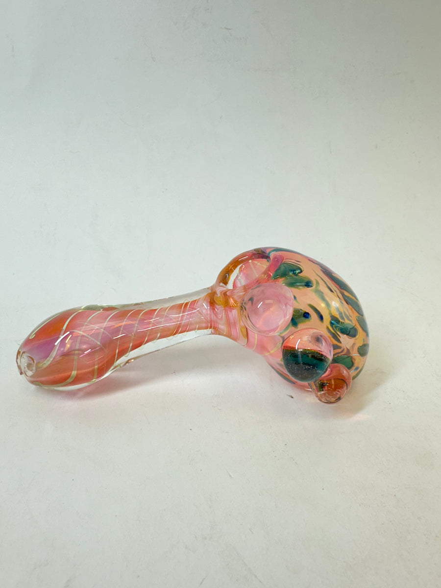 5 Inch Green Swirl Hammer Hand pipe – A&I Family Wholesale