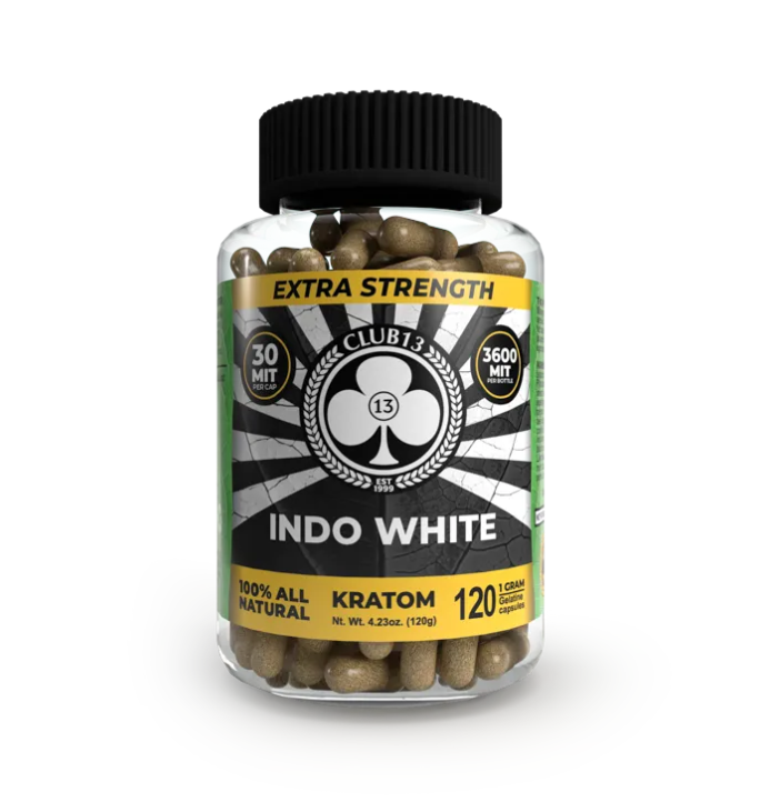 Club 13 Extra Strength Indo White Capsules – A&I Family Wholesale