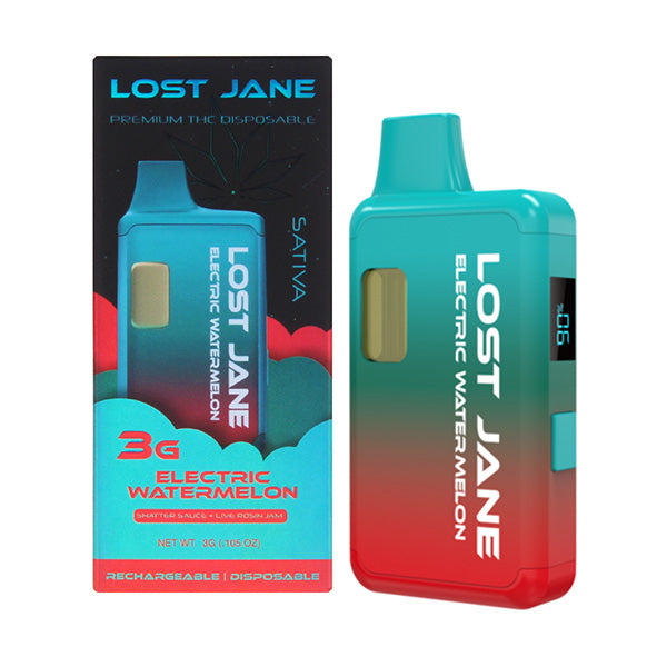 Lost Jane Shatter Sauce + Live Rosin Jam 3G Disposable - 5pc – A&I ...