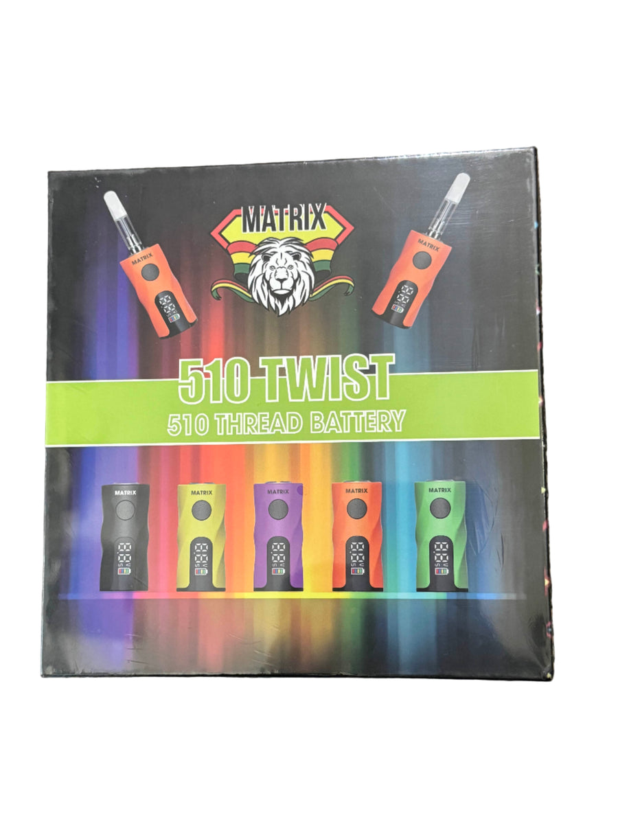 Matrix 510 Twist Battery Display (20ct) – A&I Family Wholesale
