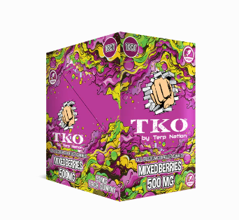 TKO Full Spectrum 500MG CBD Vegan Gummies - 10 Pack – A&I Family Wholesale