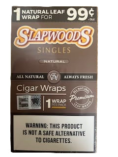Slapwoods Single Leaf 1/.99c 20pk – A&I Family Wholesale