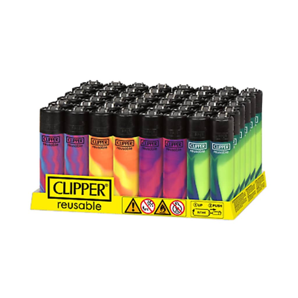 Clipper Lighter 48pcs - Nebula Mix – A&I Family Wholesale