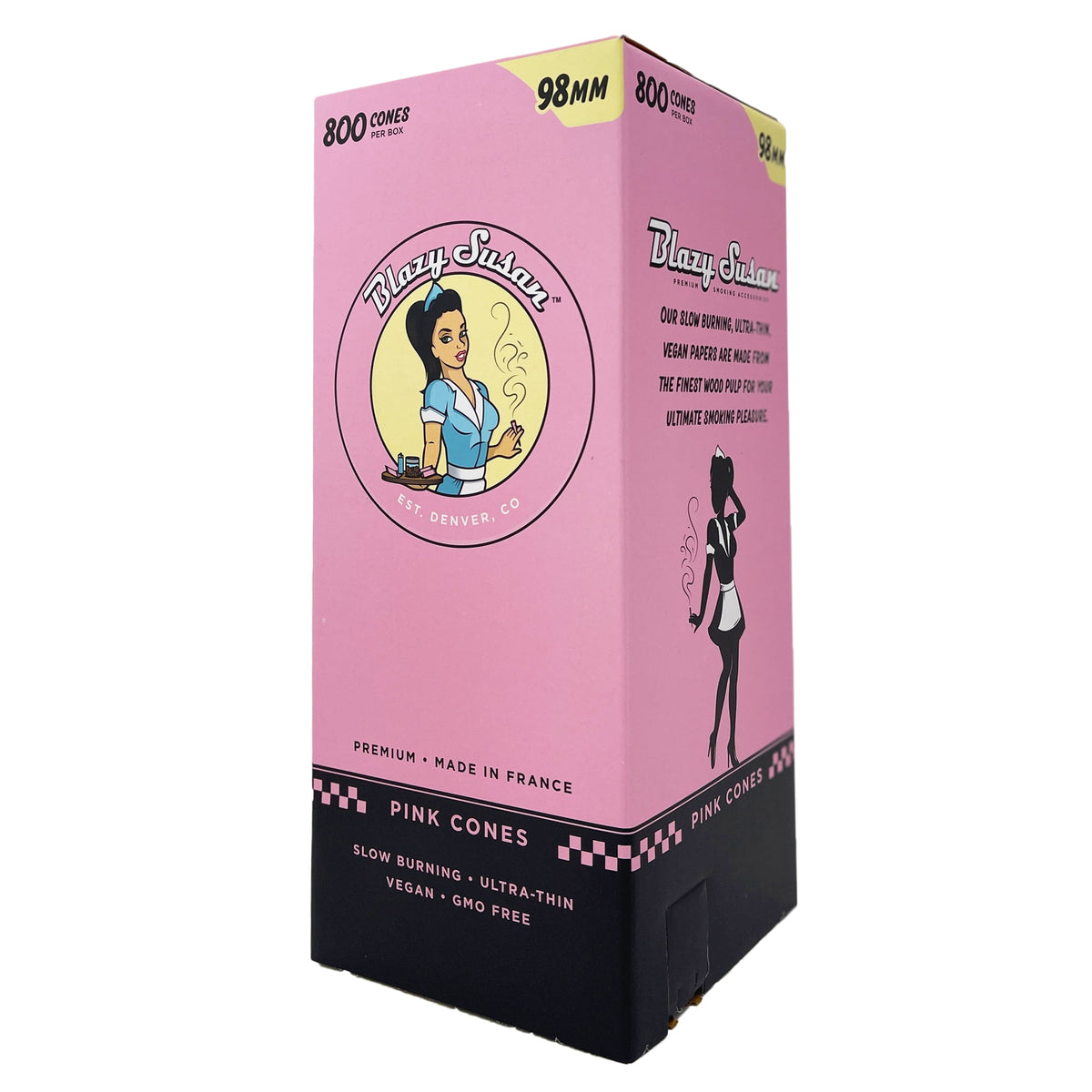 Blazy Susan 800ct King Size Pink Cones – A&I Family Wholesale