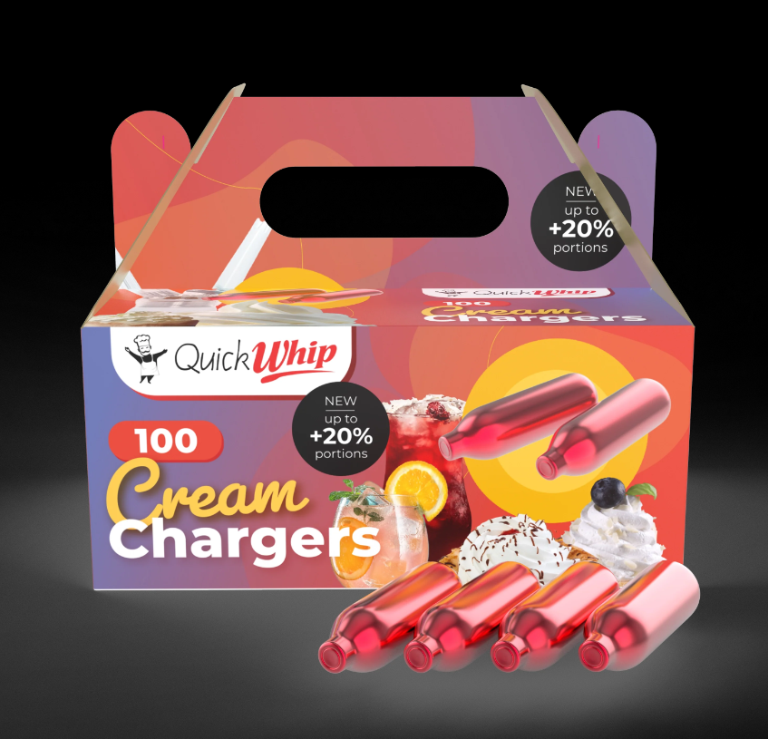 Quick Whip - 100 CT Cream Chargers 9G Cartridges – A&I Family Wholesale