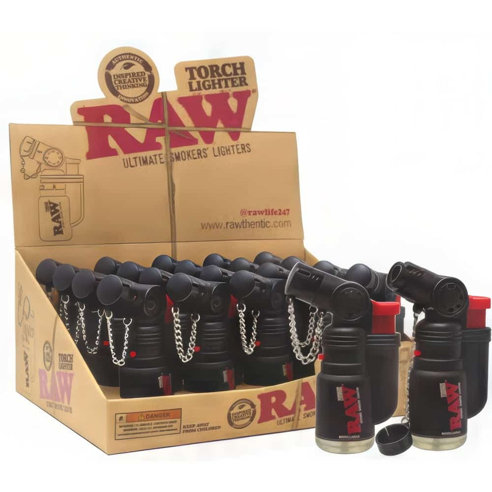 Raw Torch Lighter (20ct Display) – A&I Family Wholesale
