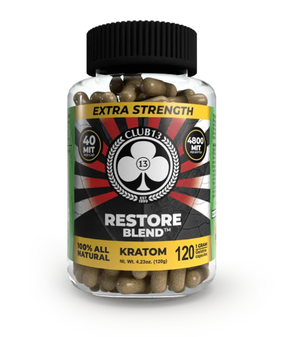 Club 13 Extra Strength Restore Blend Capsules – A&I Family Wholesale