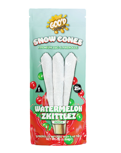 Goo'D Extracts - Snow Cones THC-A Pre Rolls – A&I Family Wholesale