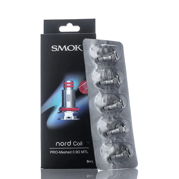 Smok - Nord Coil Pro-Meshed 0.9 Ohms MTL Coil - Vape Coils – A&I Family ...