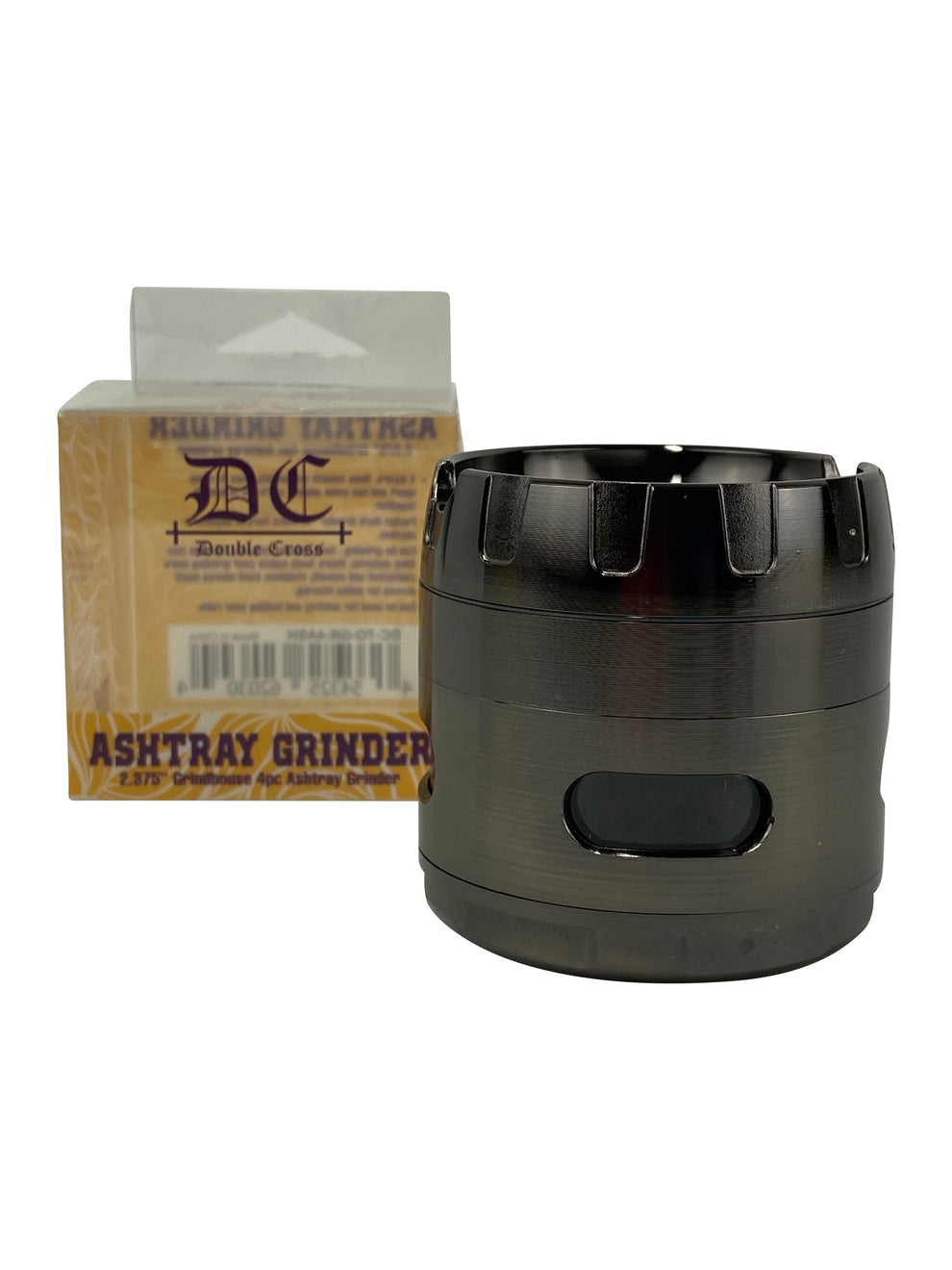 Double Cross Ashtray Grinder (1ct) – A&I Family Wholesale